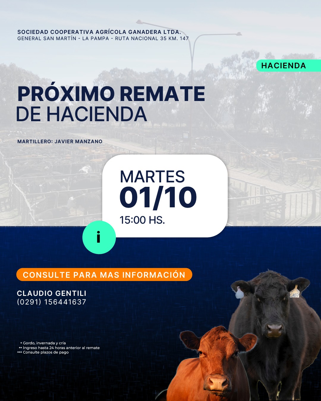 Sociedad Cooperativa Agrícola Ganadera Ltda. | General San Martín – La ...