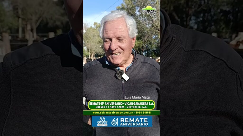 Luis María Mata: 61 años de trayectoria y el legado familiar en Vicar ...